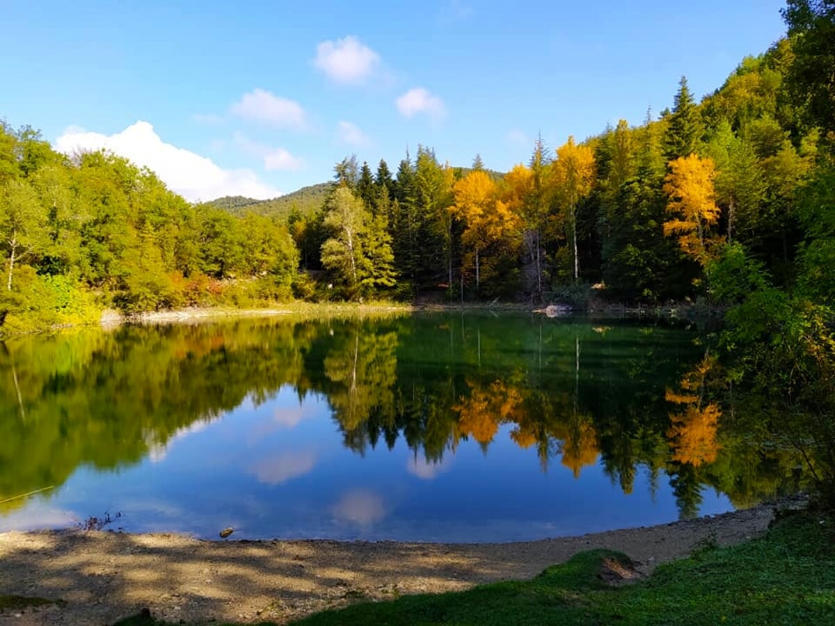 Parco dei Monti Lucretili: il laghetti di Percile